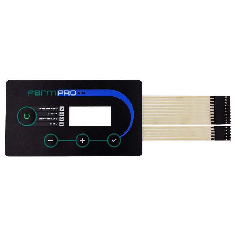 Custom Prototype Flexible Backlight Membrane Switch Tactile Numeric Keypad