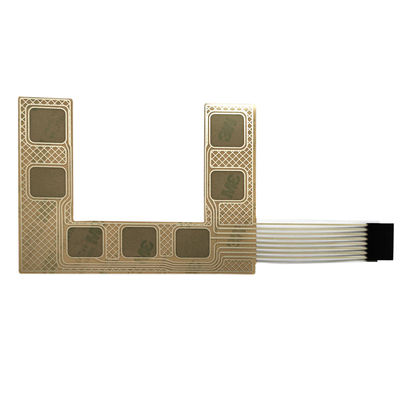 Electric Capacitive Touch Switch Membrane Keypad Keyboard With Circuit